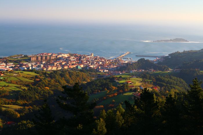 Vista de Bermeo desde el monte Sollube – Tus fotos del tiempo